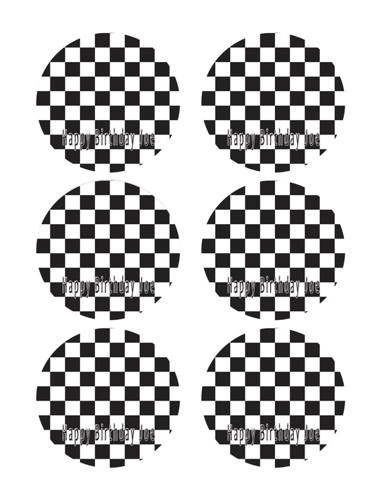 Chess Board - Edible Cake Topper or Cupcake Toppers – EPOC-PRINT