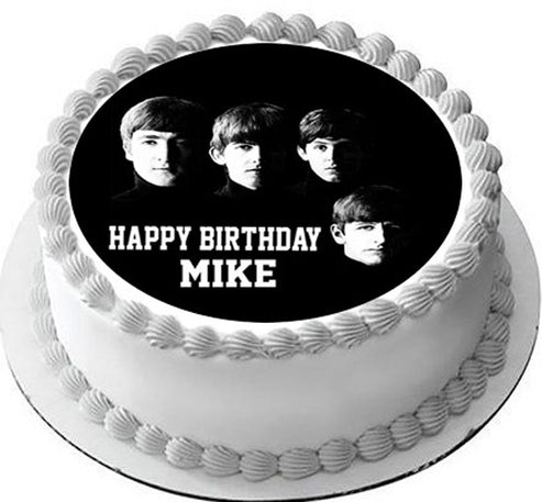 Beatles - Edible Cake Topper or Cupcake Toppers – EPOC-PRINT