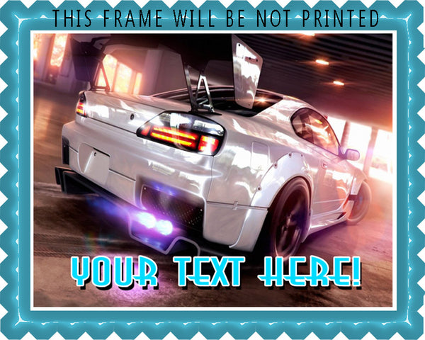 Need For Speed - Edible Cake Topper, Cupcake Toppers, Strips – EPOC-PRINT