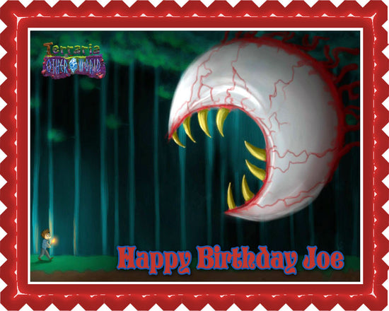 Terraria - Edible Cake Topper OR Cupcake Topper – EPOC-PRINT