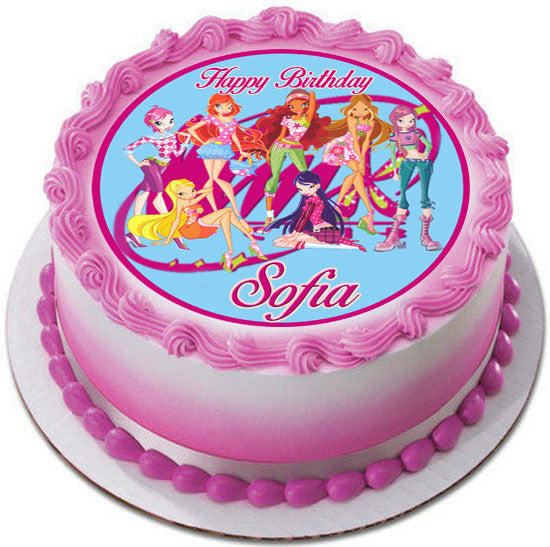 Winx Club - Edible Cake Topper or Cupcake Toppers – EPOC-PRINT