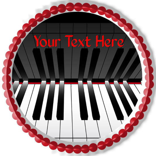 Piano keys (Nr2) - Edible Cake Topper OR Cupcake Topper, Decor – EPOC-PRINT